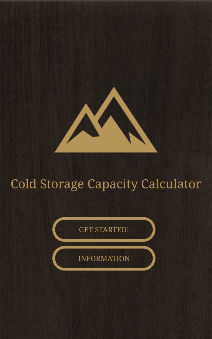 Cold Storage Capacity Calculator – L.L.M LABO